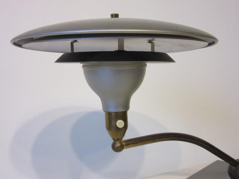 Machine Age / Art Deco Sight Light Table Lamp at 1stDibs