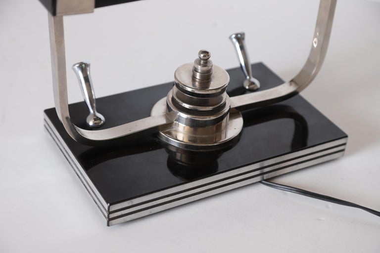 Machine Age Art Deco Streamline Markel Desk Lamp Jeweler's Lamp Banker ...