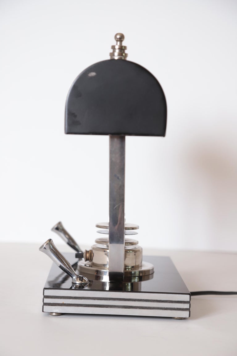 Machine Age Art Deco Streamline Markel Desk Lamp Jeweler's Lamp Banker ...