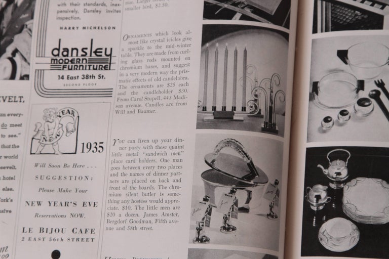 Machine Age Deco Candelabrum James Amster for Carol Stupell w/ Original ...