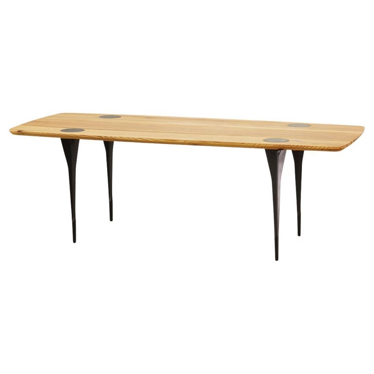 Machine Leg Dining Table For Sale at 1stDibs