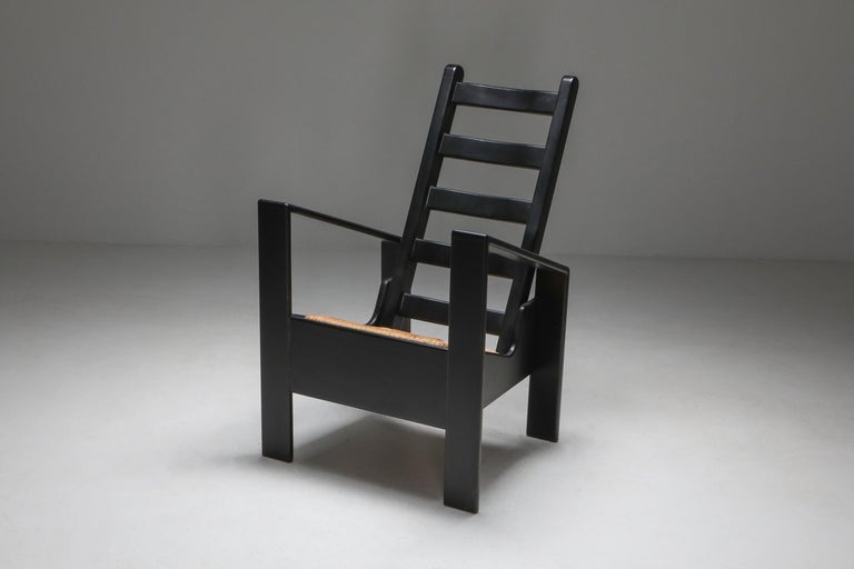 Macintosh Style Easy Chair, 1970s at 1stDibs