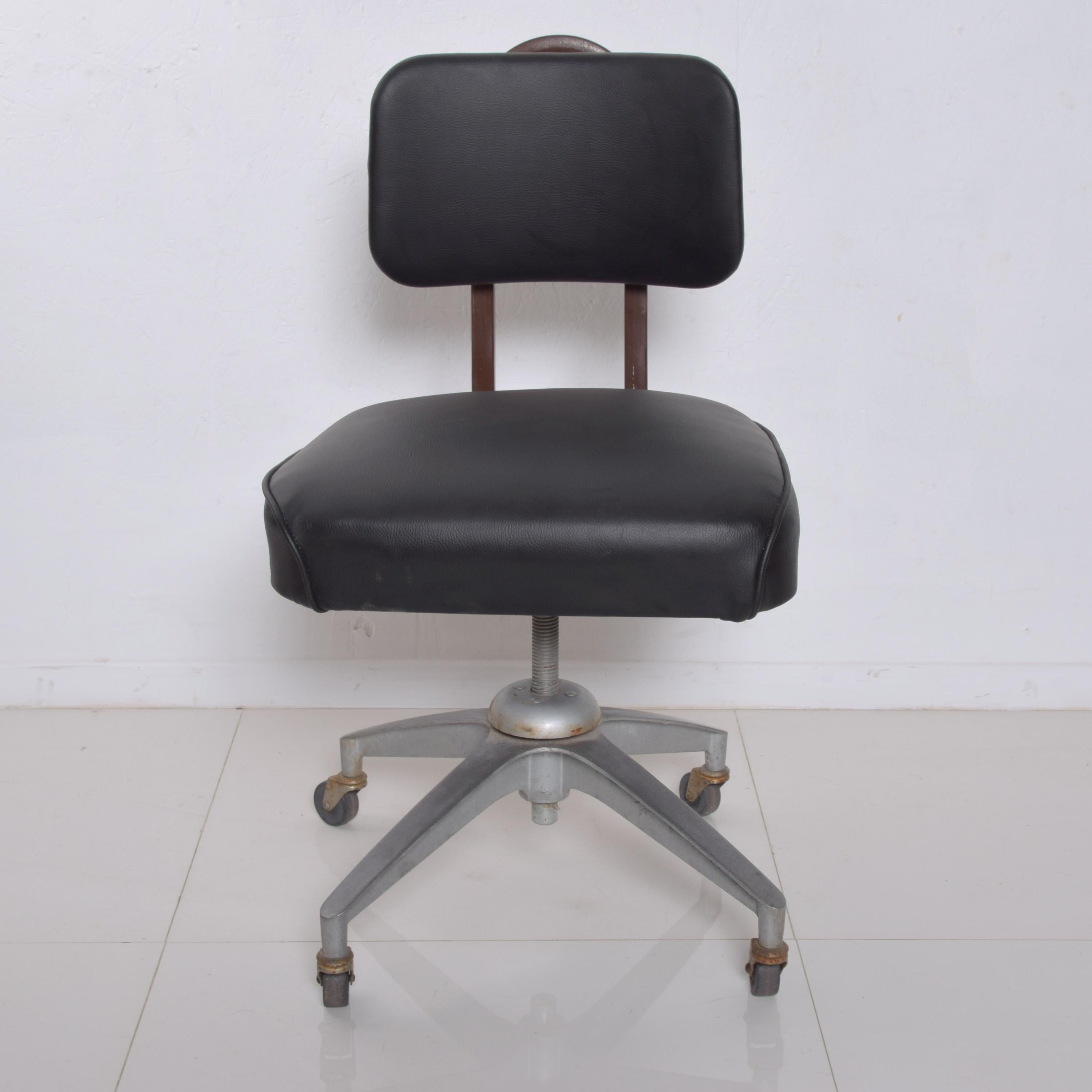 Mad Men Rolling Industrial Cosco Hamilton Tanker Task Office Desk ...