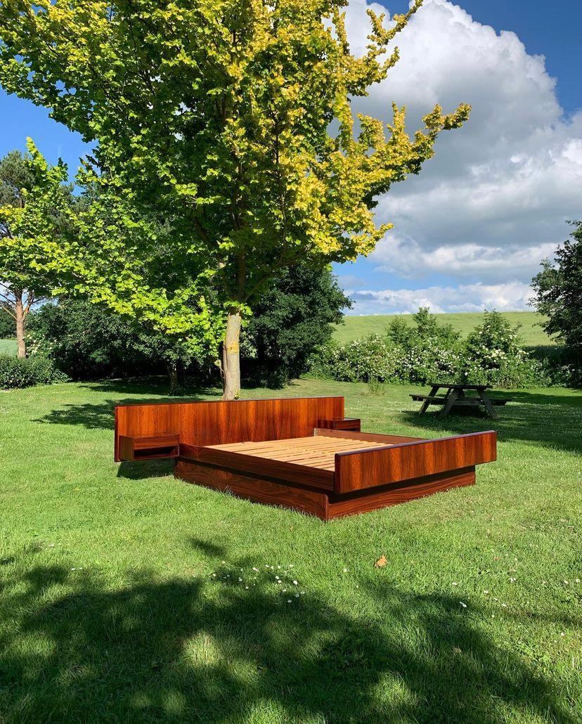 Mad-Men Style Bed from the 1960s at 1stDibs