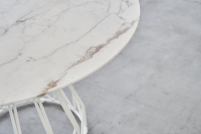 Madama Calacatta Verde Marble Table by LapiegaWD For Sale at 1stDibs