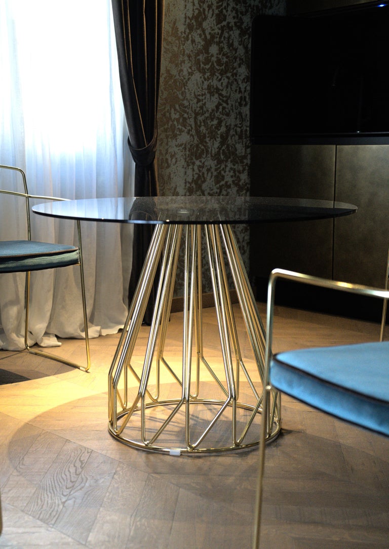 Madama White Carrara Marble Table by LapiegaWD For Sale at 1stDibs