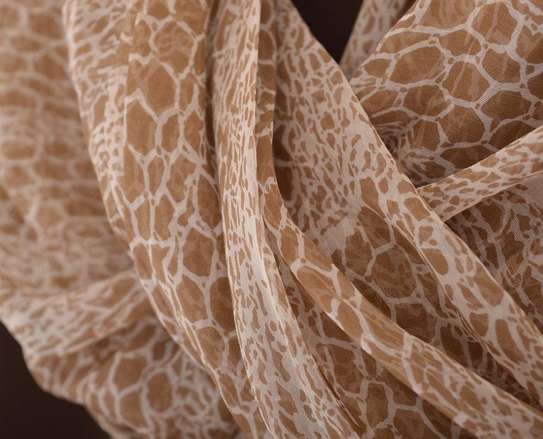 Madame Grès By Lloyd Klein 1993 Haute Couture Silk Shawl Runway Evening ...