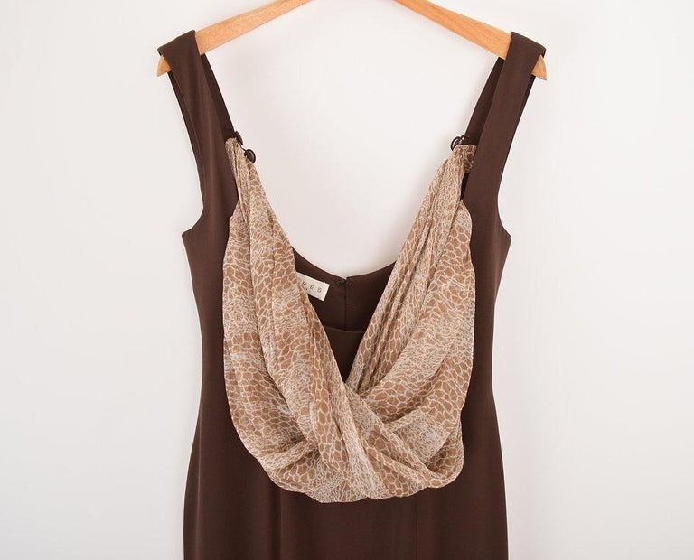 Madame Grès By Lloyd Klein 1993 Haute Couture Silk Shawl Runway Evening ...