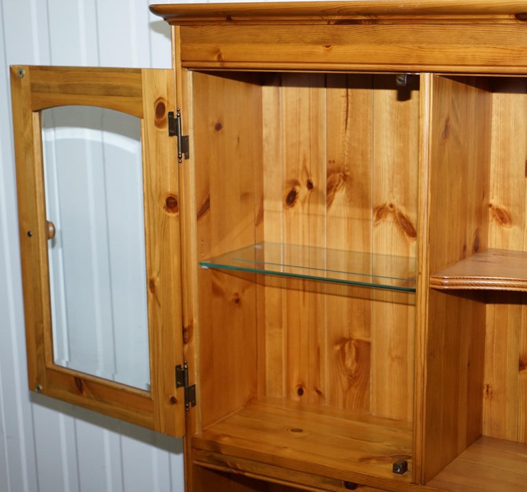 Made in England Ducal Glass Shelved Welsh Dressers Display Bookcases ...