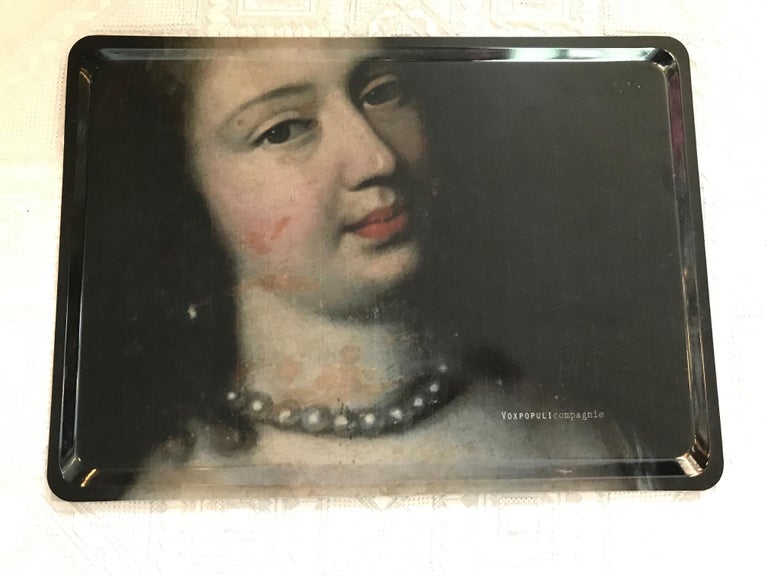 Made in France New Portrait Platters or Tray at 1stDibs