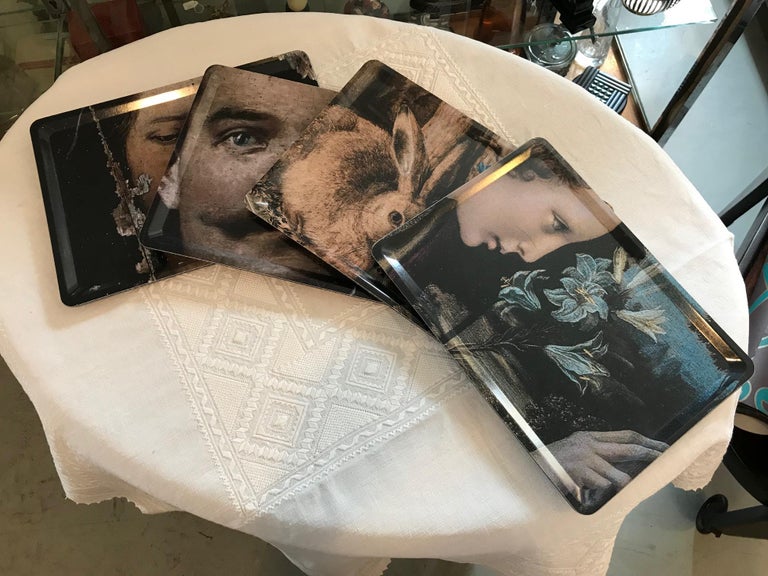Made in France New Portrait Platters or Tray at 1stDibs