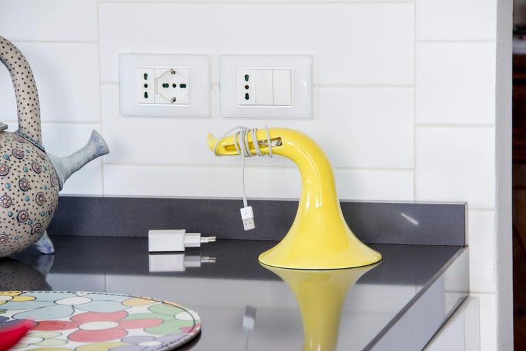Made in Italy Sound Amplifier, Yellow Ceramics, Customizable Speaker ...