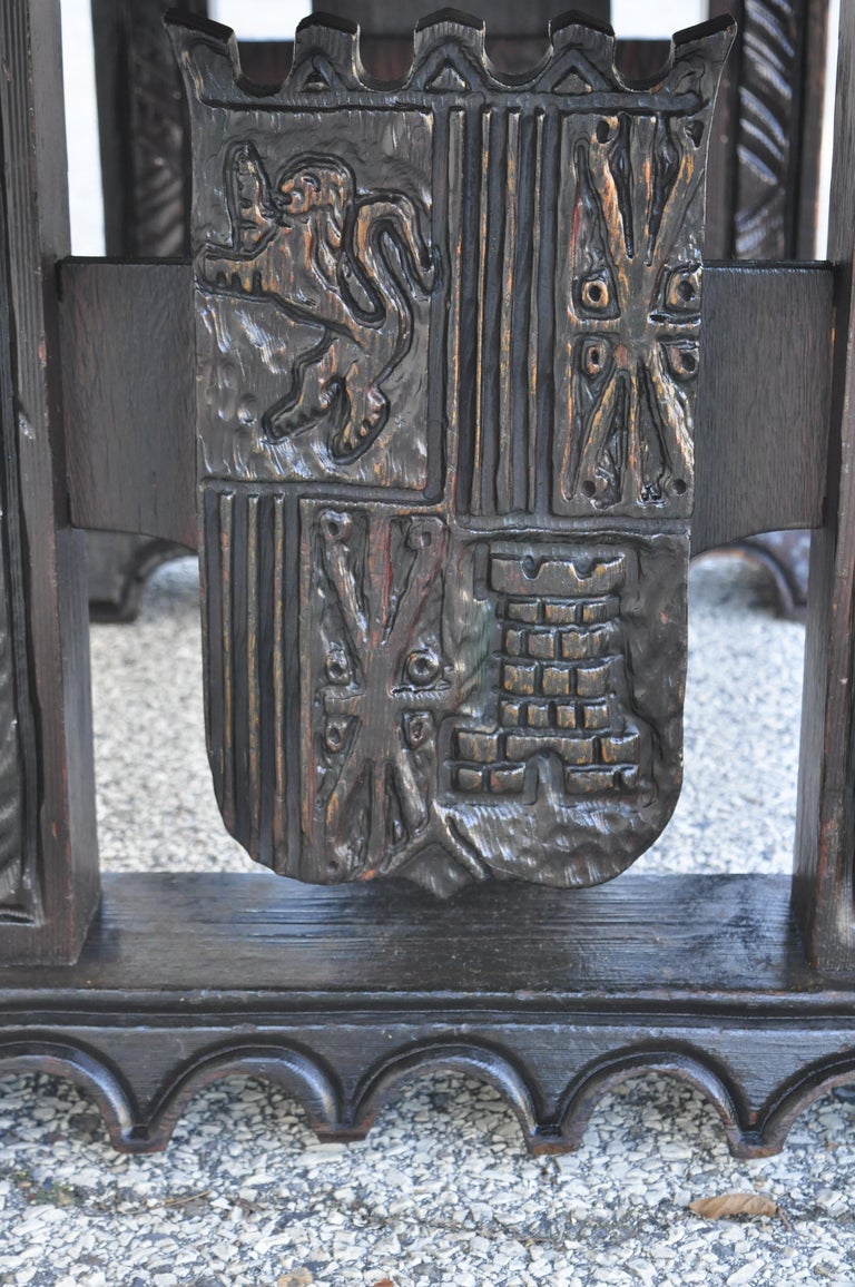 Maderas De Santa Barbara Gothic Carved Wood Elvis Jungle Room Style ...