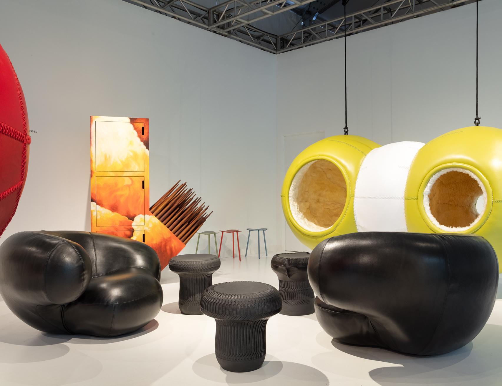 Madoda Fani, Itafile (Table) II, Hand Carved and Glazed Clay For Sale ...