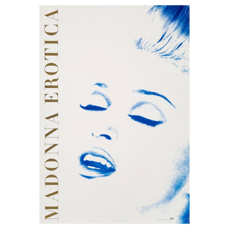 Madonna 'Erotica' Original Vintage US Promotional Poster, 1992 at ...
