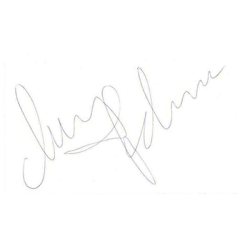 Madonna Signature on Card at 1stDibs