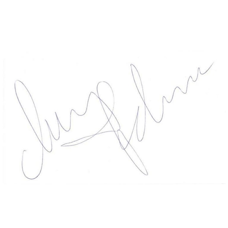 Madonna Signature on Card at 1stDibs
