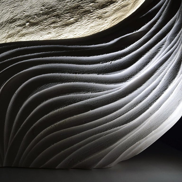 Madrepora Lecce Stone Horizontal Light Sculpture For Sale at 1stDibs