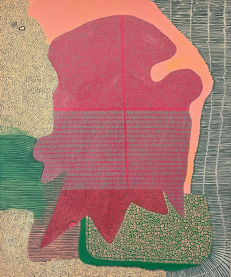 Maeve D'Arcy - Maeve D'Arcy "Hungry Ghost Coffee" - Abstract Oil ...