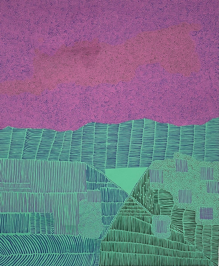 Maeve D'Arcy - Maeve D'Arcy "Murphy Bed" Acrylic on Canvas Painting For ...