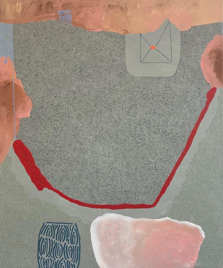 Maeve D'Arcy - Maeve D'Arcy "Off the Record" - Abstract Oil Painting on ...