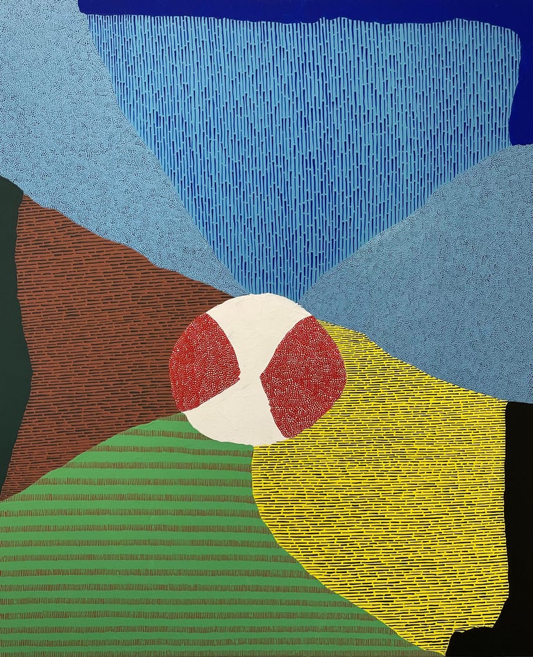 Maeve D'Arcy - Maeve D'Arcy "Spectacle" Acrylic on Canvas Painting For ...