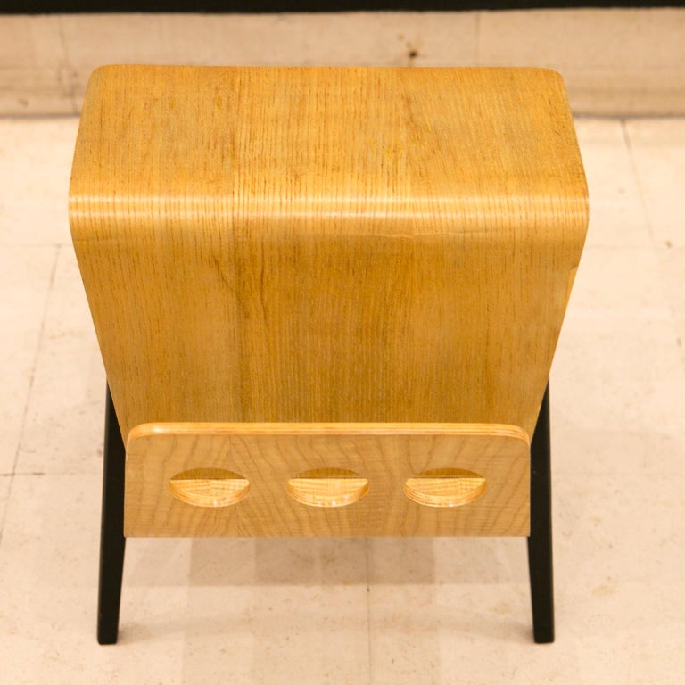 Magazine Rack by Cor Alons for Gouda Den Boer, 1950 at 1stDibs