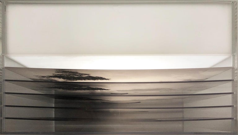 Magda Von Hanau - O Rio 'The River', Electrical Lightbox Made of ...