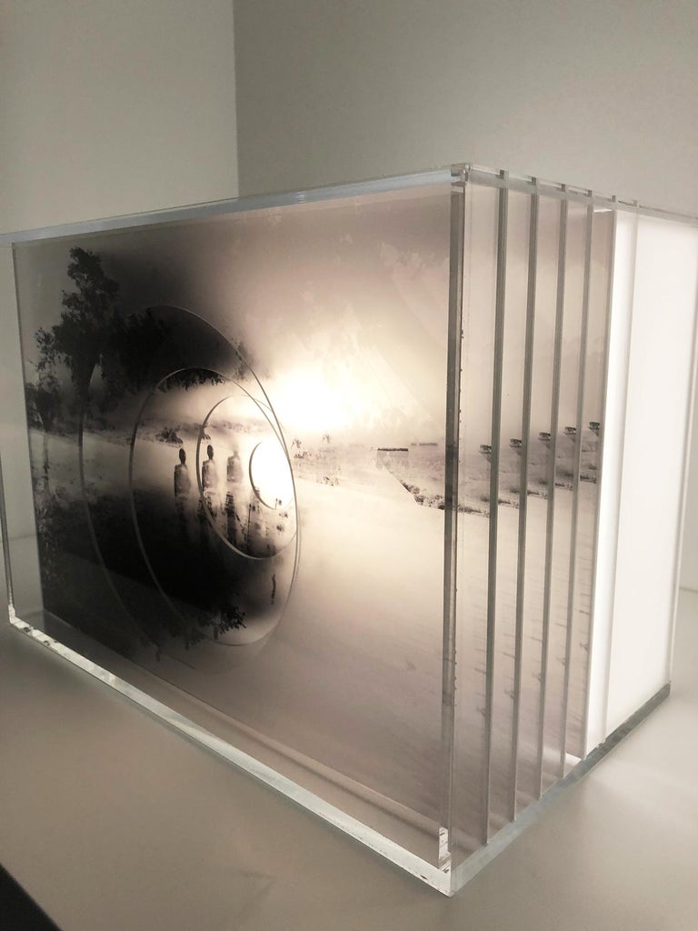 Magda Von Hanau - O Rio 'The River', Electrical Lightbox Made of ...