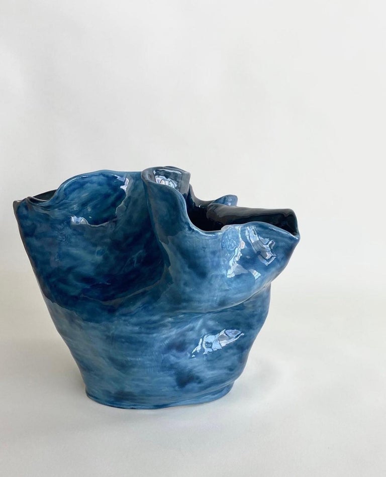 Magda Von Hanau - Visceral Blue. From Visceral Series. Sculpture For ...