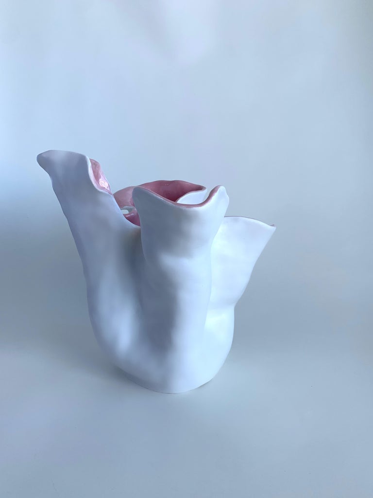 Magda Von Hanau - Visceral Blush I, Glaze ceramic sculpture For Sale at ...