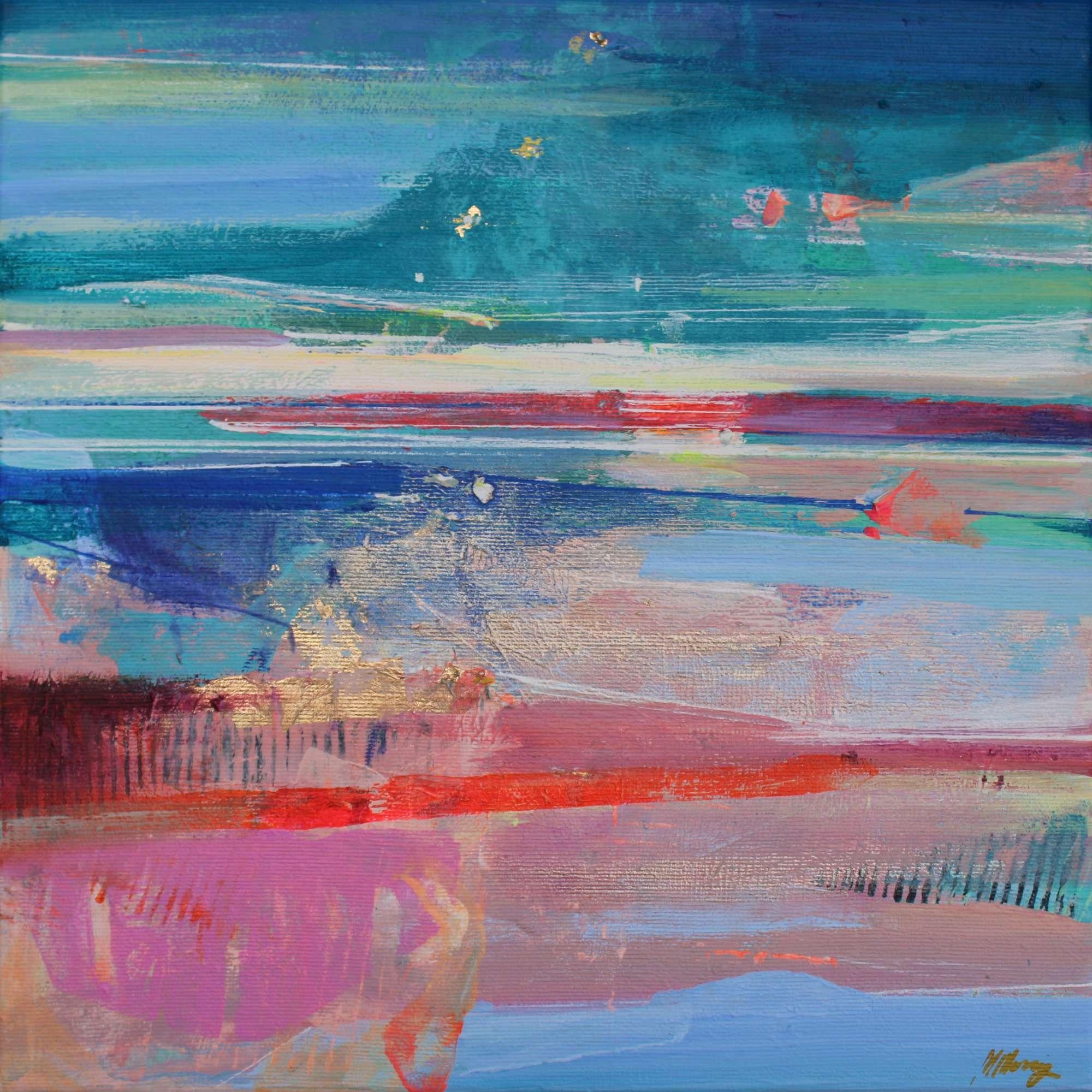 Magdalena Morey - Something to look Forward to II - landscape abstract ...