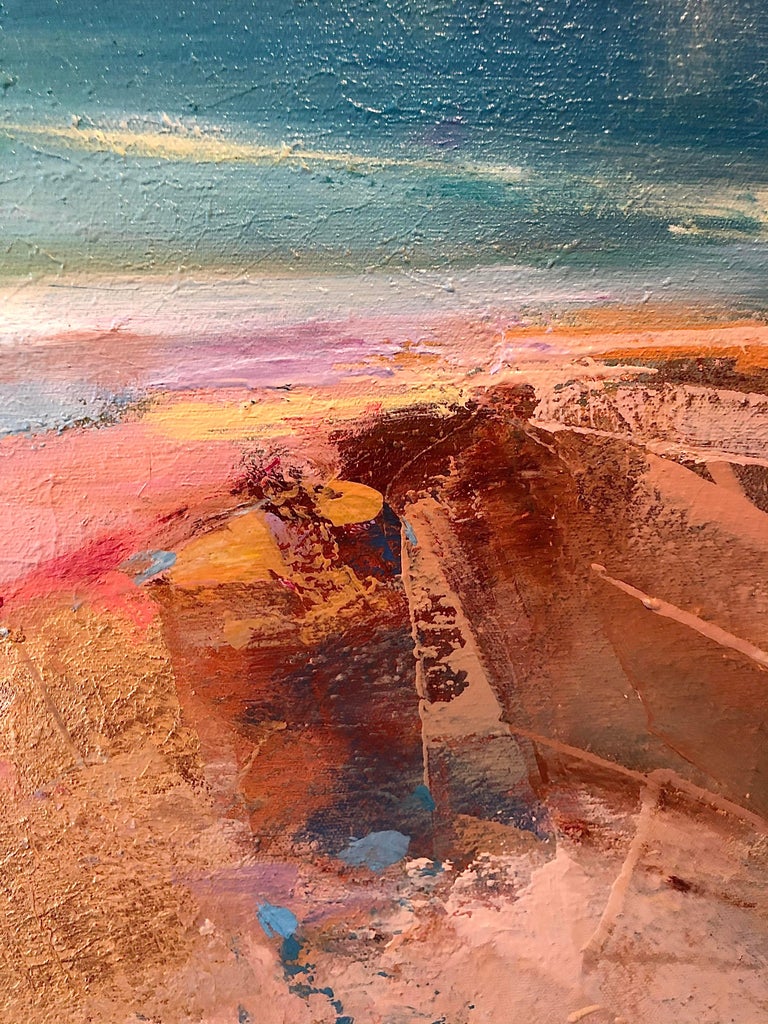 Magdalena Morey - Summer Light - original beach abstract expressionist ...