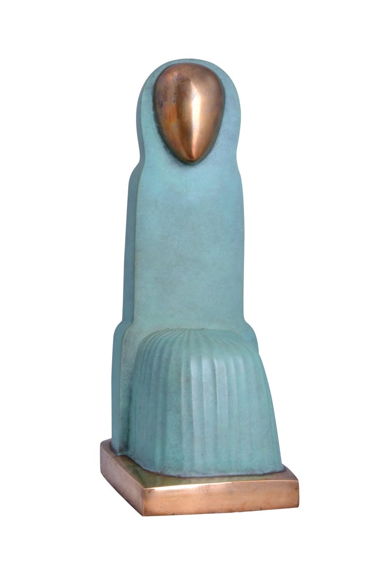 Maged Mekhail - "El Sayed" Bronze Sculpture 18" x 7" x 8" inch by Maged ...