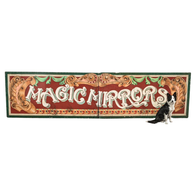 'Magic Mirrors' Signs For Sale at 1stDibs