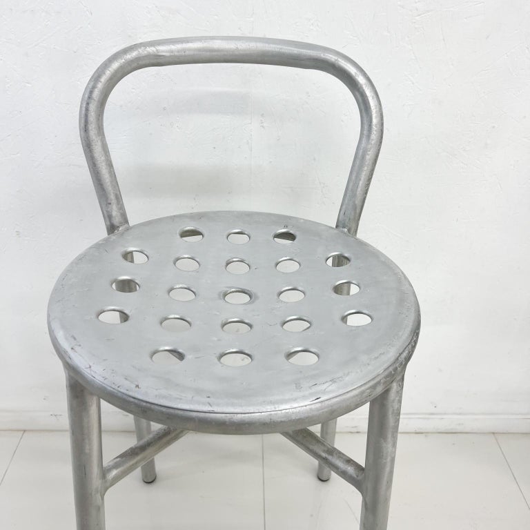 Magis Pipe Bar Stool Perforated Aluminum by Jasper Morrison For Sale at ...