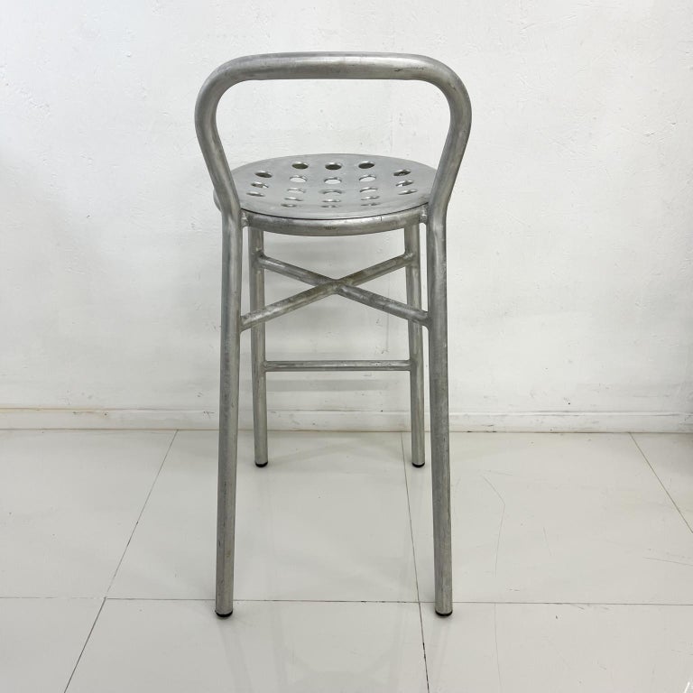 Magis Pipe Bar Stool Perforated Aluminum by Jasper Morrison For Sale at ...
