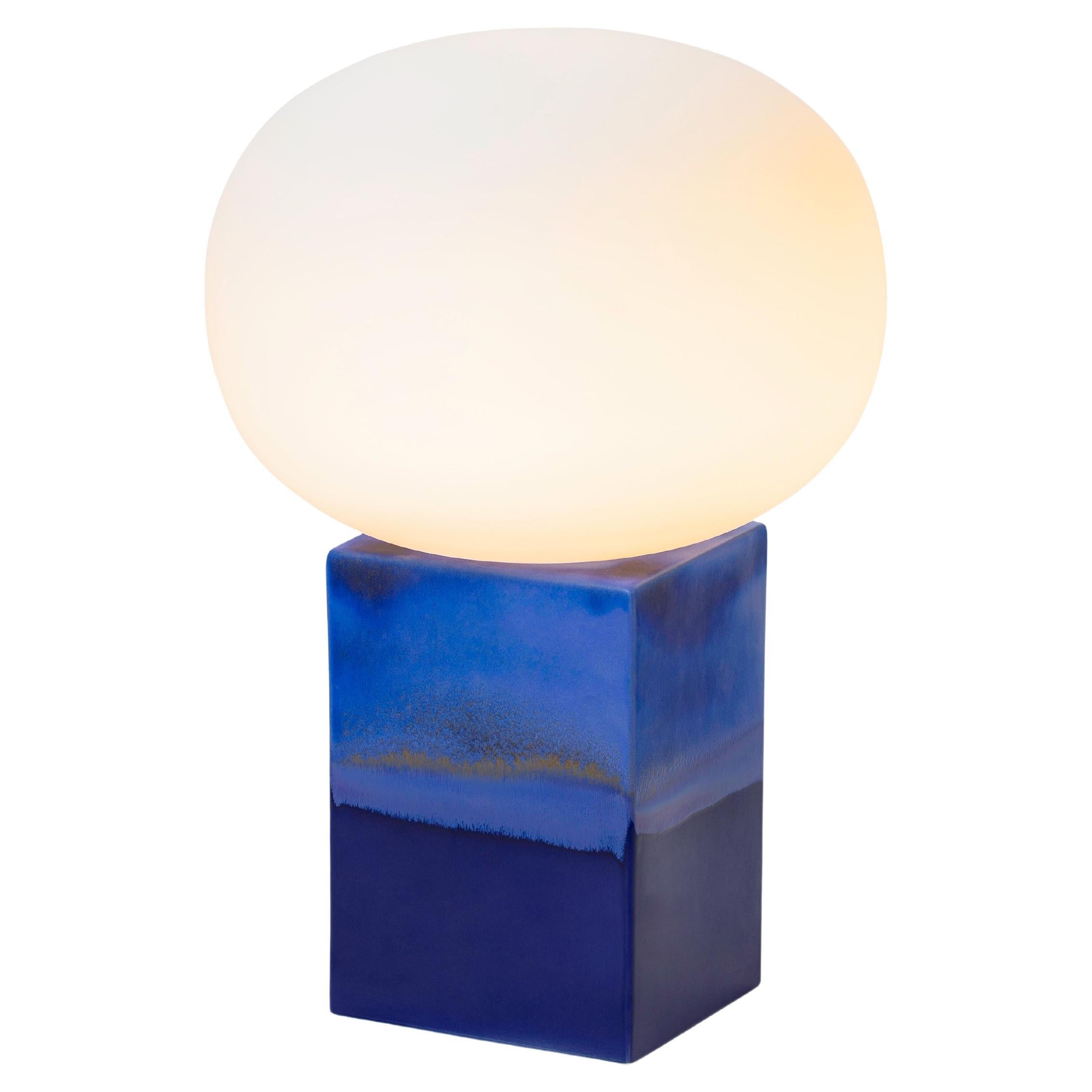 Magma One Low White Table Lamp by Pulpo For Sale at 1stDibs