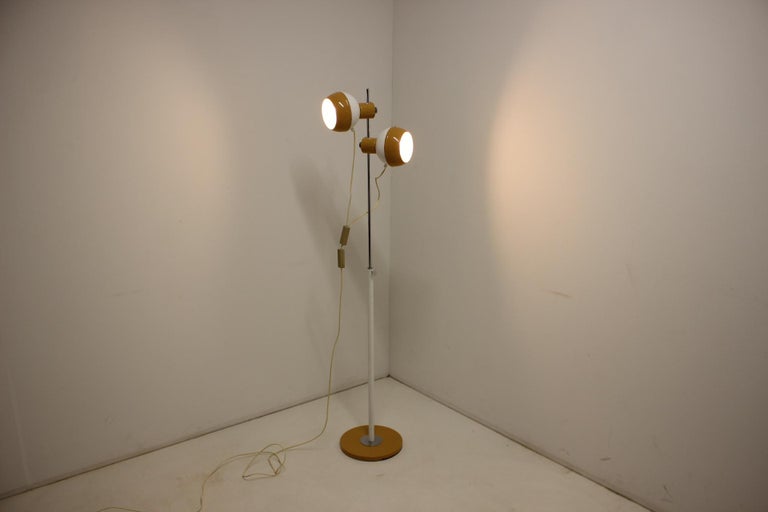Magnetic Double Eye Ball Floor Lamp by Drukov, 1970s For Sale at 1stDibs