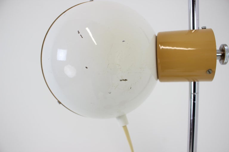 Magnetic Double Eye Ball Floor Lamp by Drukov, 1970s For Sale at 1stDibs