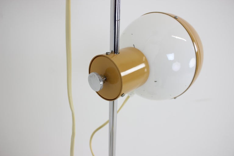Magnetic Double Eye Ball Floor Lamp by Drukov, 1970s For Sale at 1stDibs