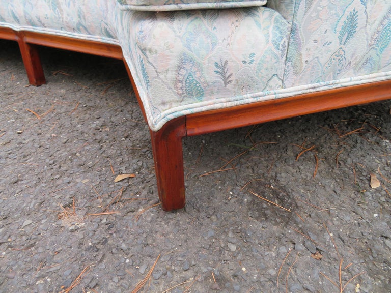 Magnificent 3 Piece Octagon Sofa Sectional Bench Mid-Century Modern For ...