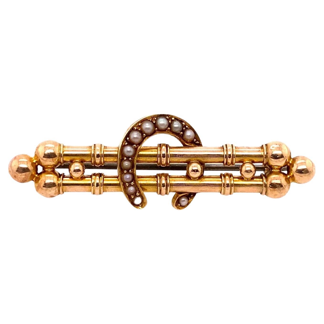 Antique Pearl Brooches - 1,958 For Sale at 1stDibs | pearl broach ...