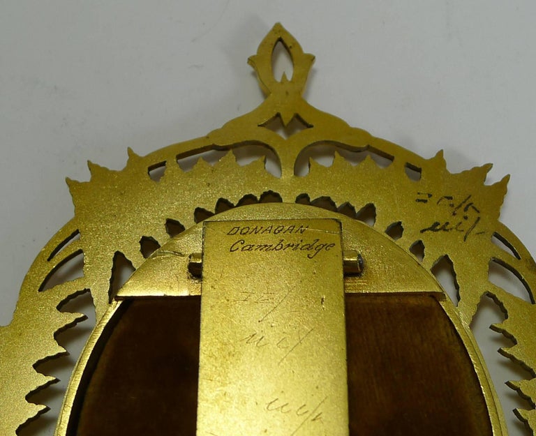 Magnificent Antique English Gilded Bronze Photograph Frame, circa 1880 ...