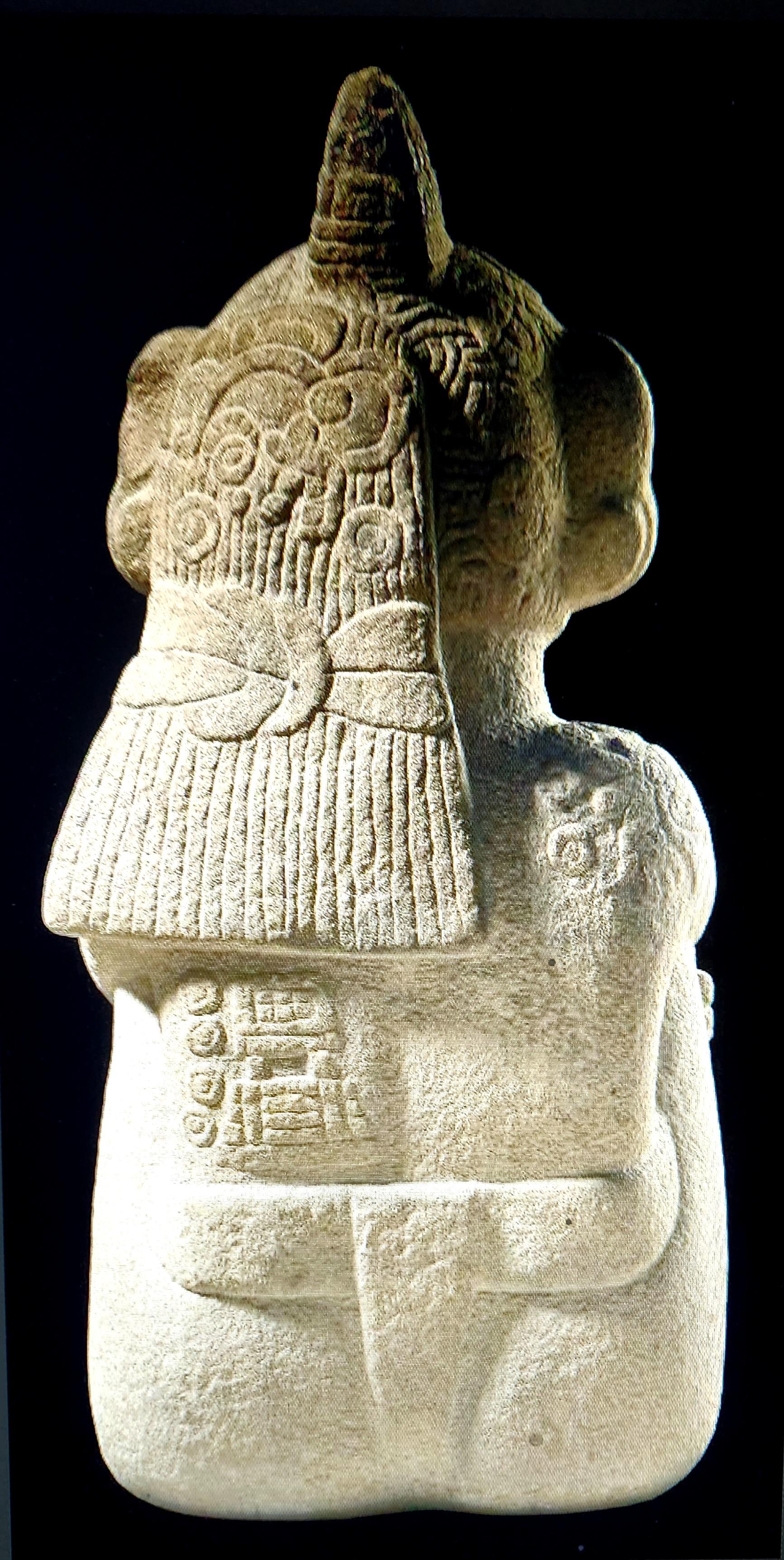 Magnificent Aztec Jaguar with incredible bas-relief designs - Pre-1970 ...