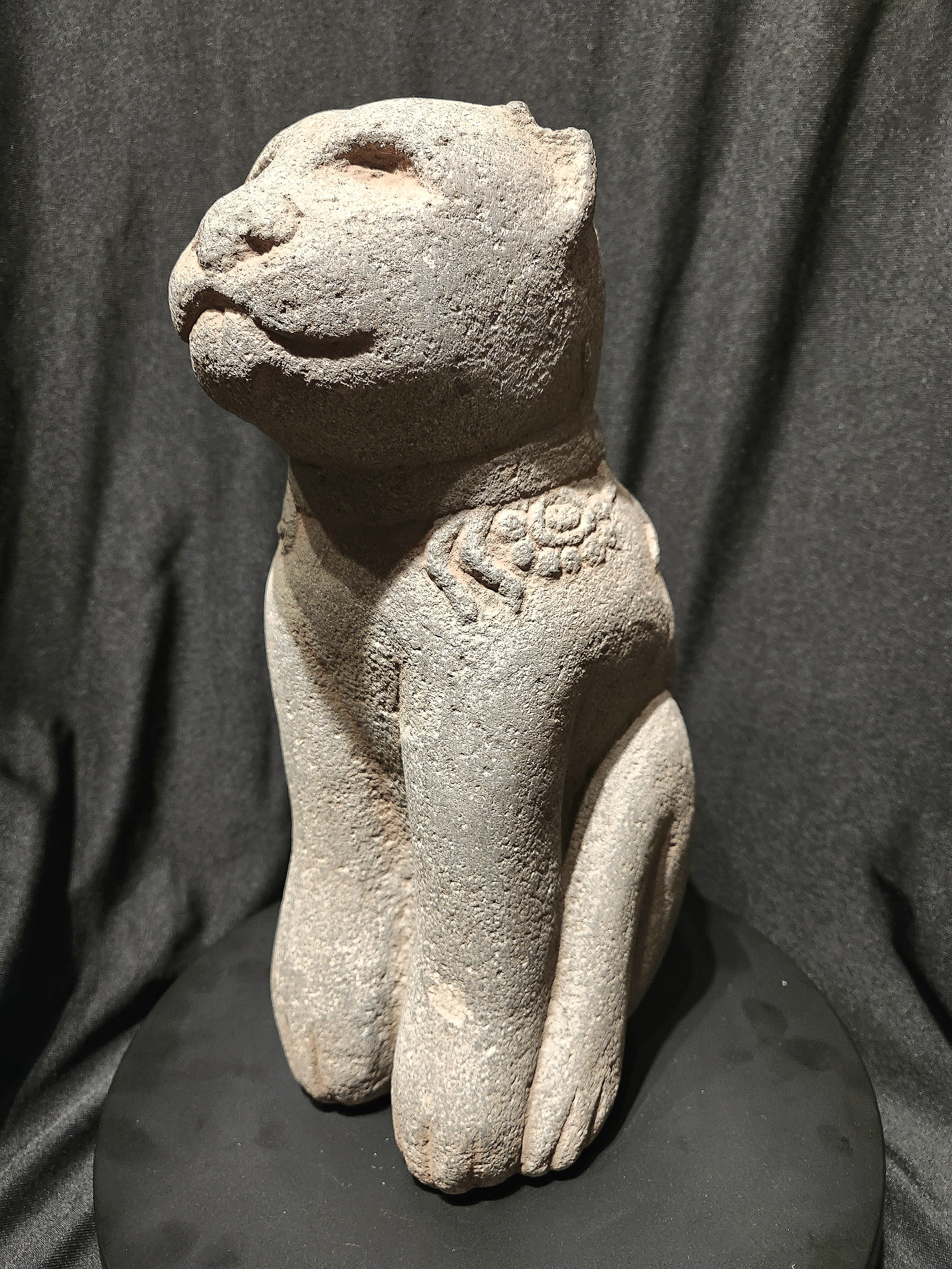 Magnificent Aztec Jaguar with incredible bas-relief designs - Pre-1970 ...