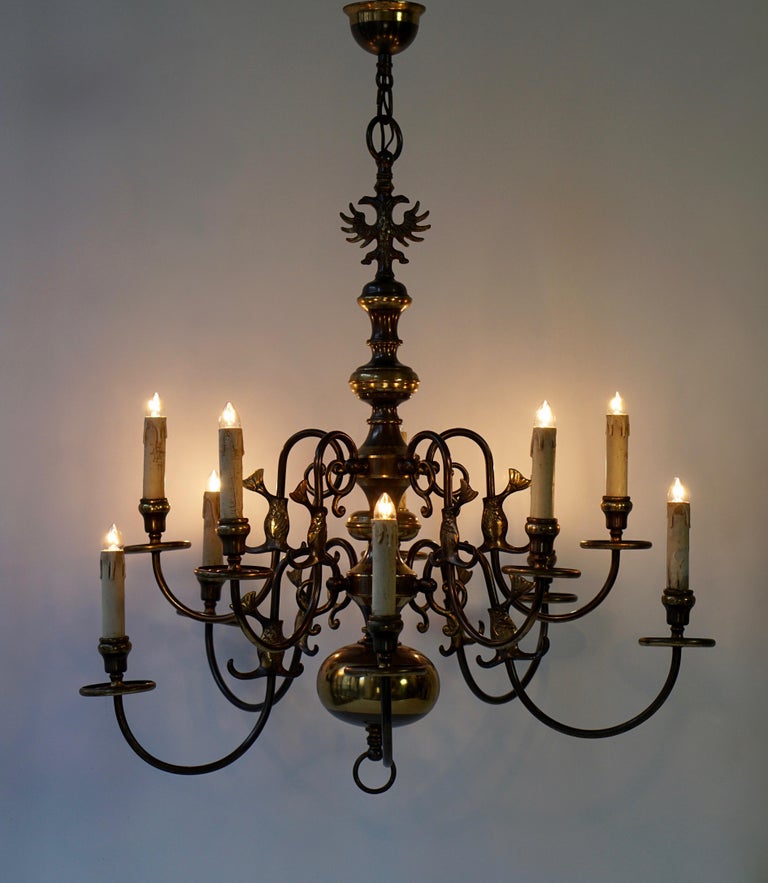 Magnificent Belgian Dutch Baroque-Style Chandelier at 1stDibs
