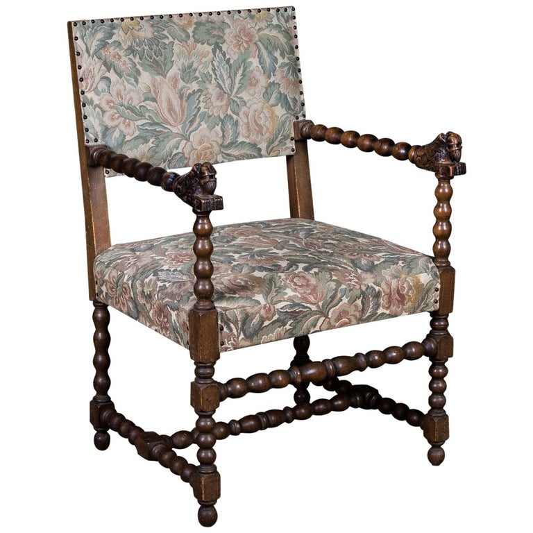 Magnificent Historical Neo-Renaissance Armchair circa 1850-1870 ...