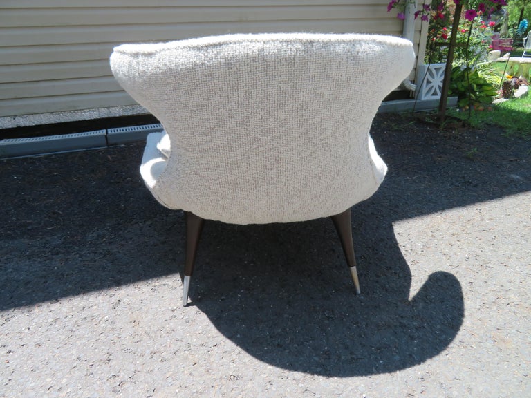 Magnificent Pair Karpen of California "Horn Chair" Mid-Century Modern ...