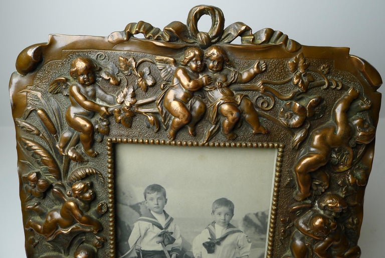 Magnificent Large Antique French Photograph / Picture Frame c.1900 ...